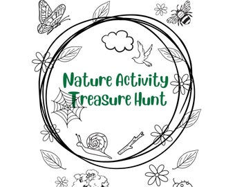 Printable Seasonal Scavenger Hunt, Nature Treasure Hunt, Forest School ...