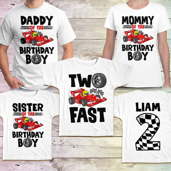 Two Fast Birthday Shirt - Etsy