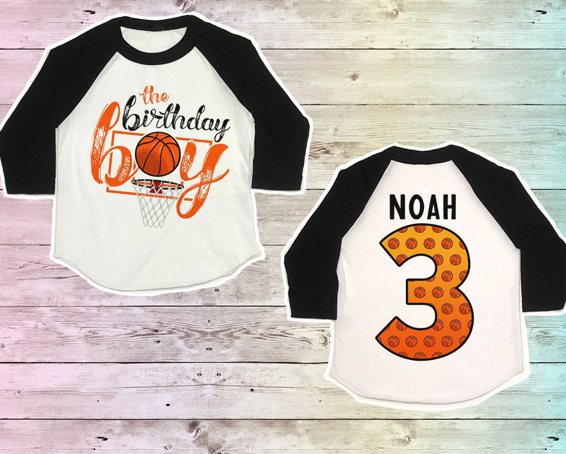 Basketball Birthday Shirt, Basketball Family Birthday Shirt, Basketball ...