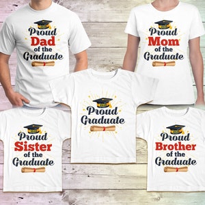 Family Graduation Shirts, Matching Graduate Shirt, Grad Matching Shirts ...