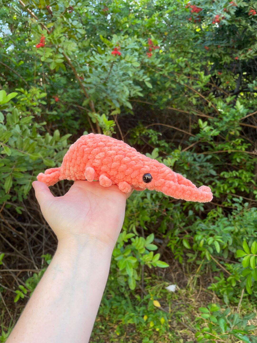 MADE TO ORDER Amigurumi Shrimp | Crochet Shrimp | Shrimp Plushie ...