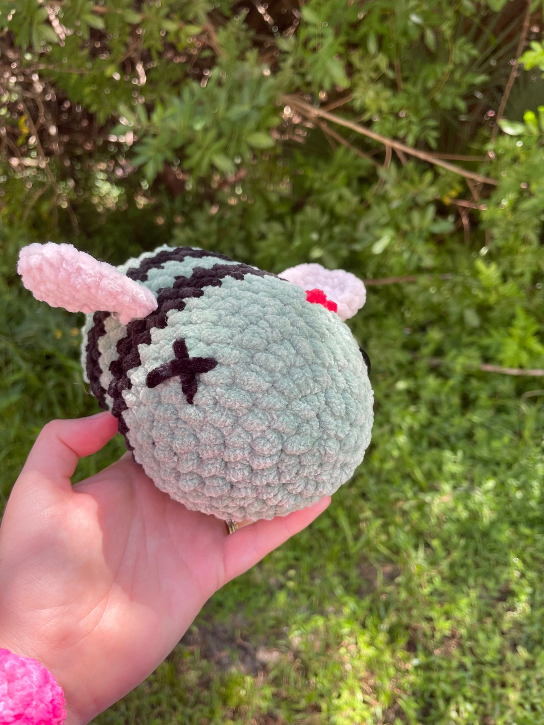 Amigurumi Zombee Crochet Zombie Bee - Etsy