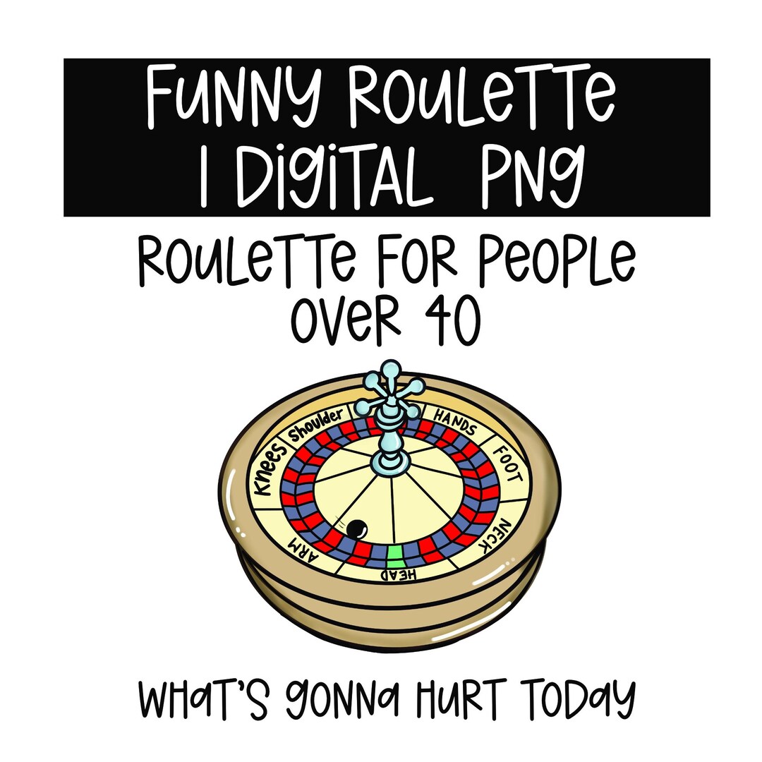 Digital Funny Roulette Wheel PNG File to Use for PERSONAL or PHYSICAL ...