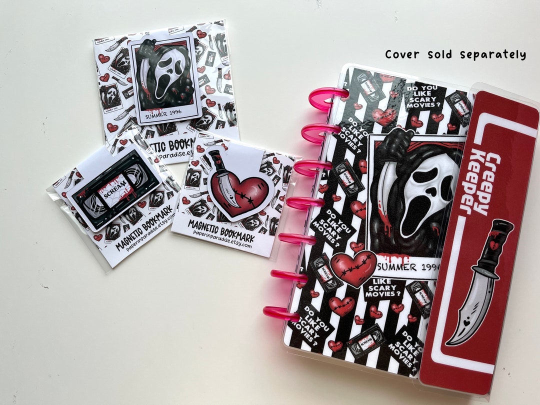 Horror Movie Inspired Magnetic Bookmark Your Choice of Design for Books ...