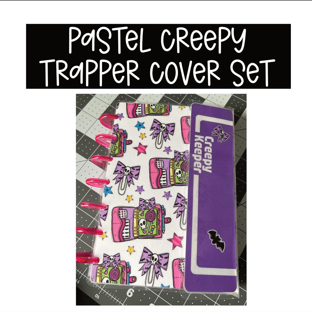 Creepy Planner Inspired Cover "planner Keeper" Style With Flap ...