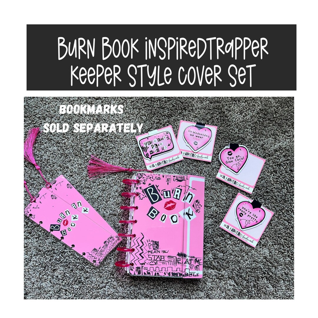 Burn Movie Inspired Cover "planner Keeper" Style With Flap Enclosure ...