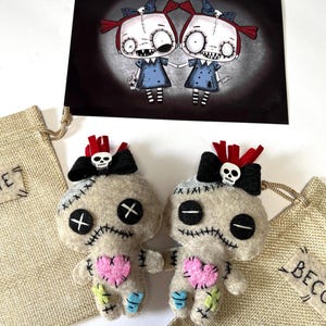 Cute Felt Handmade Handsewed Fun Voodoo Dolls for Funny Gift, Just to ...
