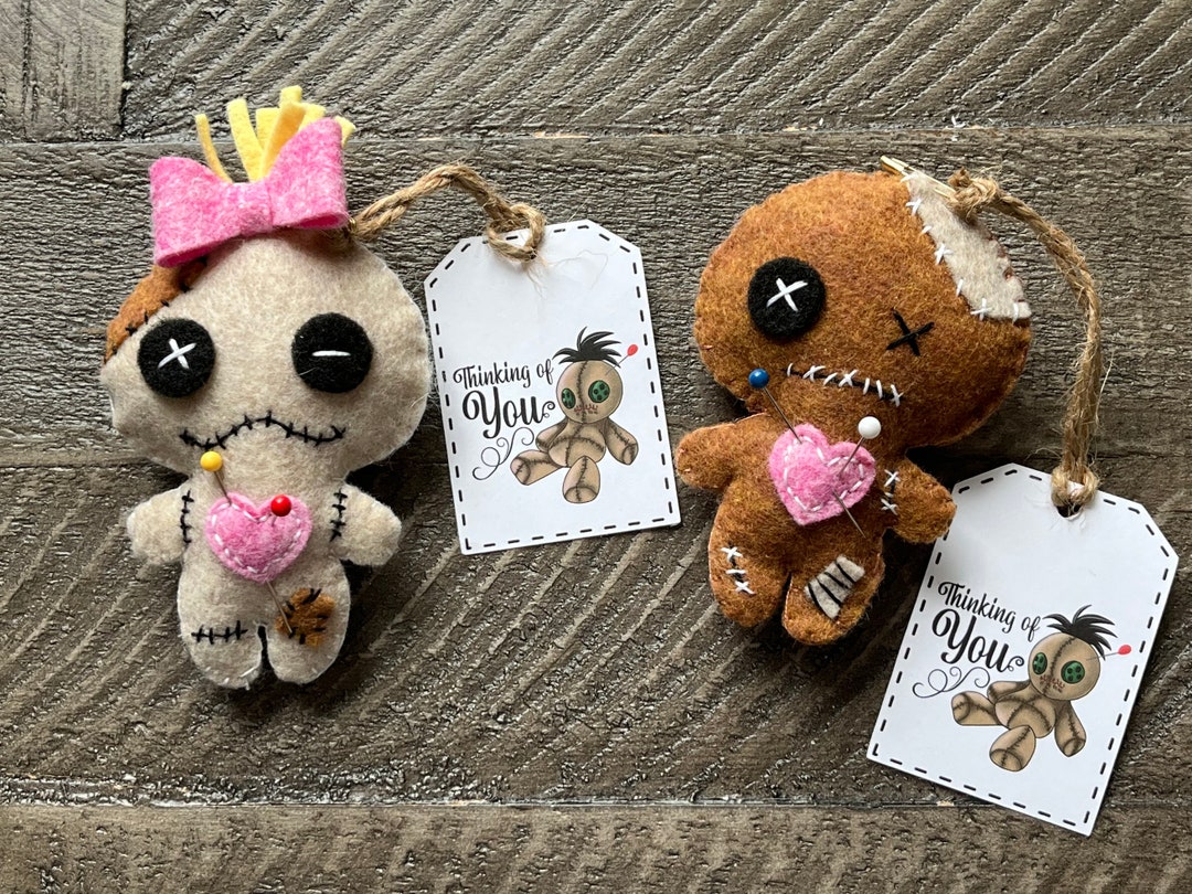 Cute Felt Handmade Handsewed Fun Voodoo Dolls for Funny Gift, Just to ...