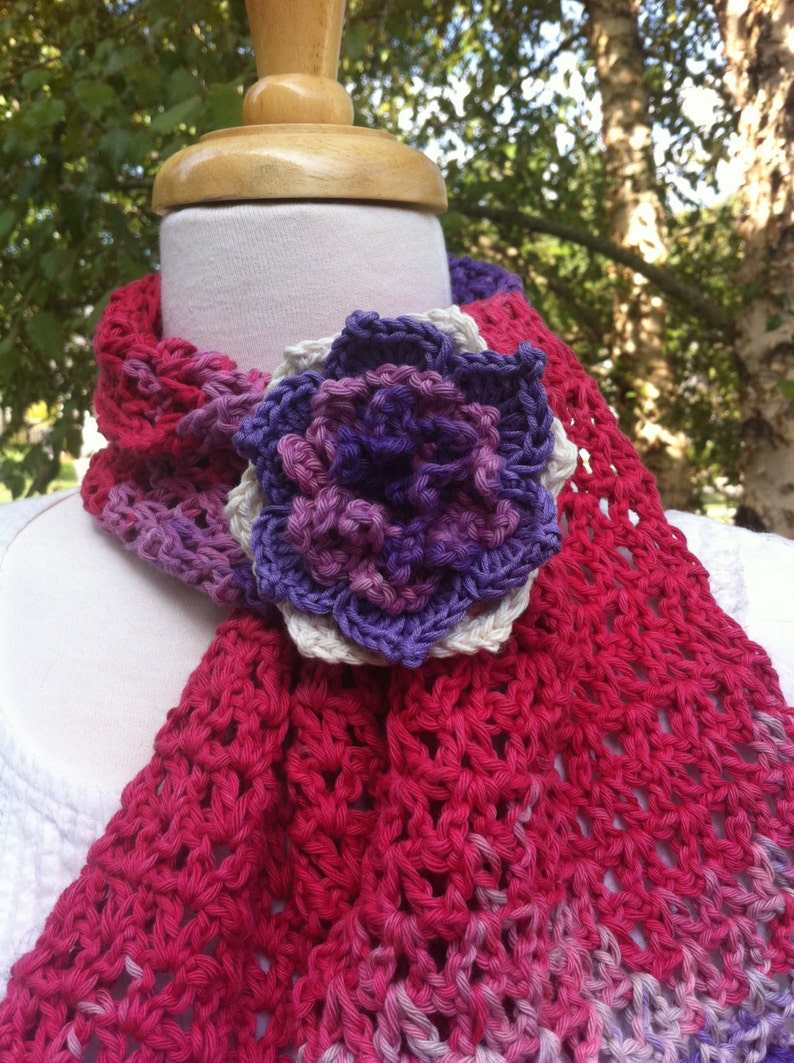 Simplicity Scarf (crochet Pattern). Detailed Instructions to Crochet ...