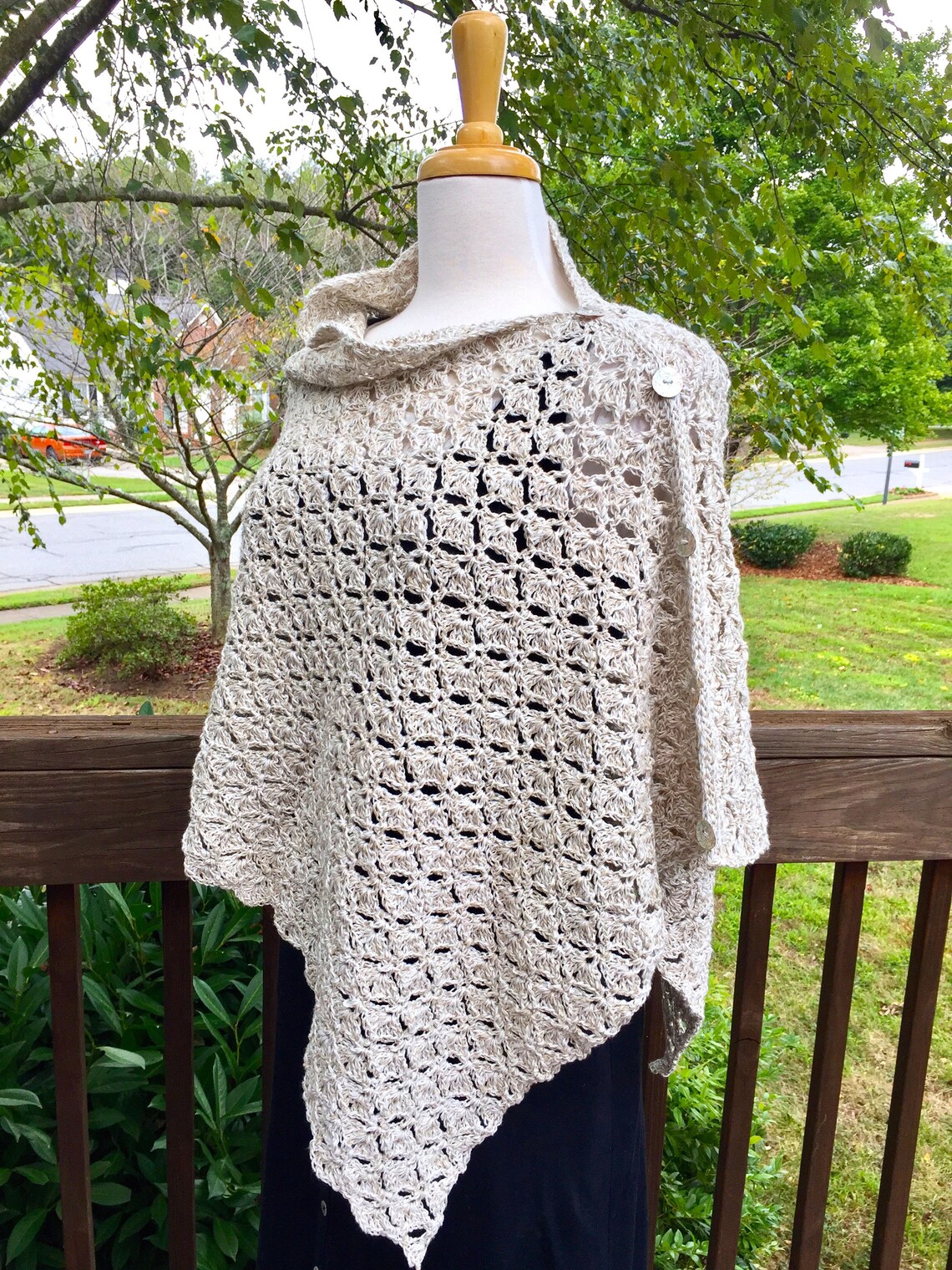 Forever Fantail Poncho crochet Pattern. Detailed Pattern to - Etsy