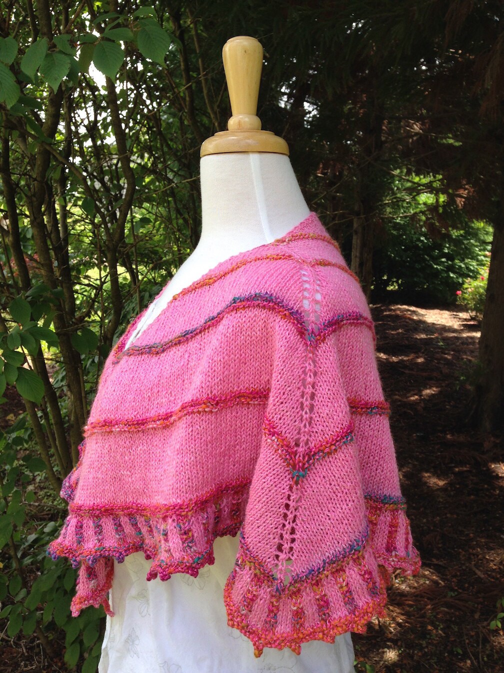 Pas De Deux Shawl knitting Pattern. Detailed Written - Etsy Sweden