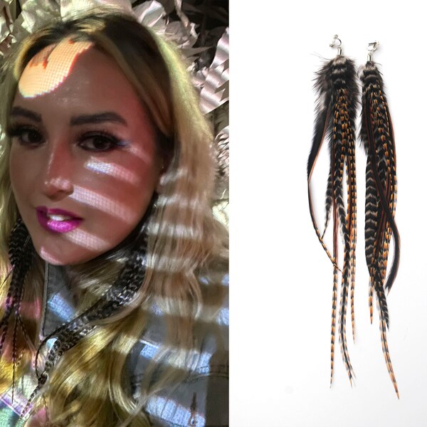 Super Long Earrings - Etsy
