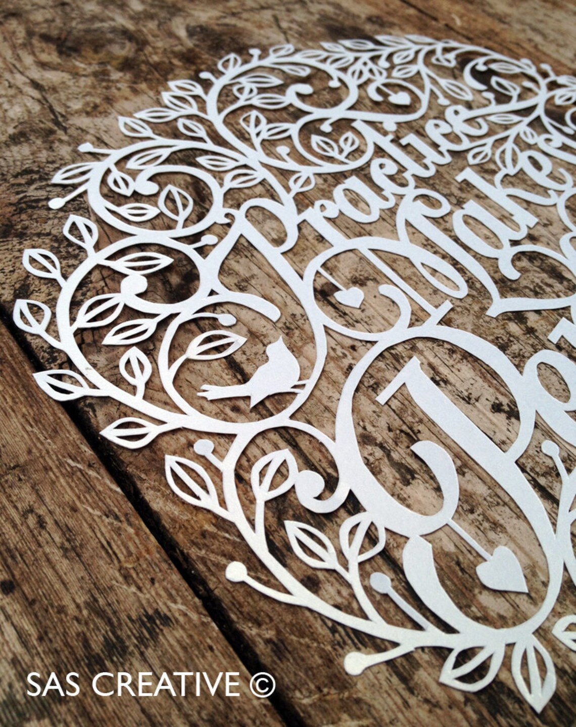 Papercut Template 'practice Makes Perfect' Printable PDF JPEG for ...