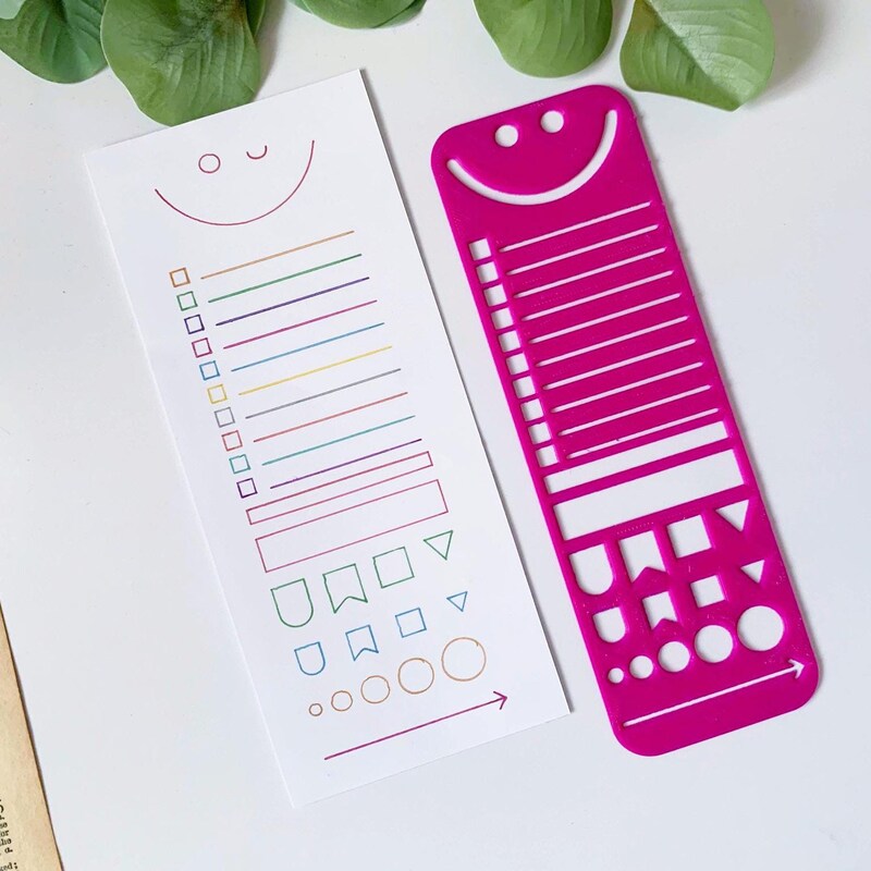 Planner Stencil - Etsy