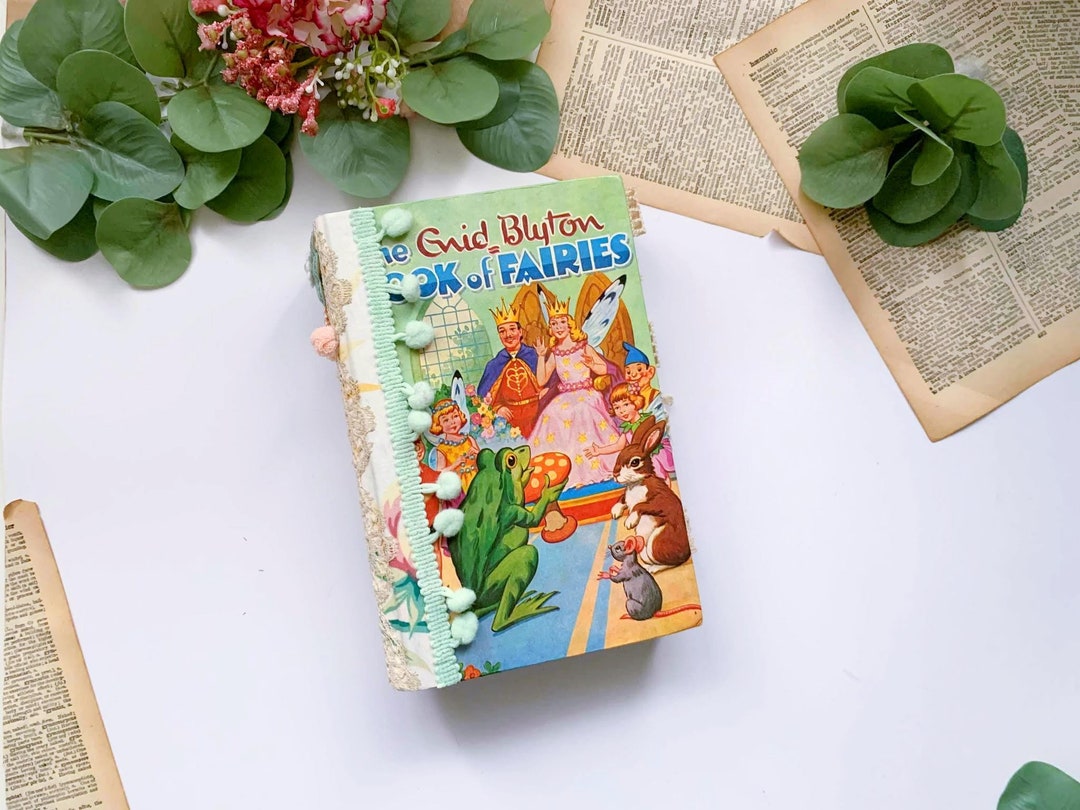 Edith Blyton Mixed Media Junk Journal – Handmade Art Notebook, Unique ...