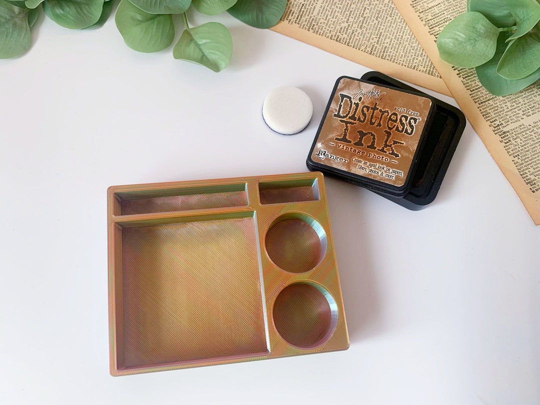 Ink Holder, Ink Dauber Holder, Desk Tidy, Craft Desk, Ink Storage ...