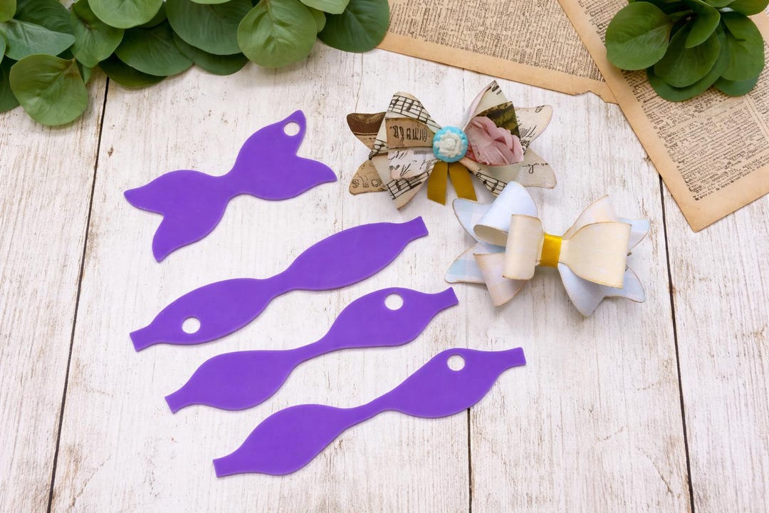 Bow Making Templates: PLA Plastic Bow Maker for Scrapbooking - Etsy
