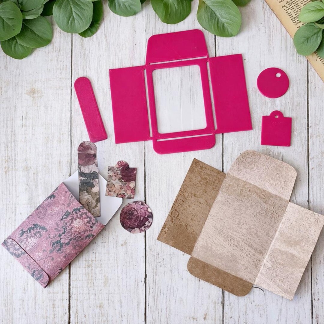 Money Envelope Template, Junk Journal Accessory Tool. Scrapbooking ...