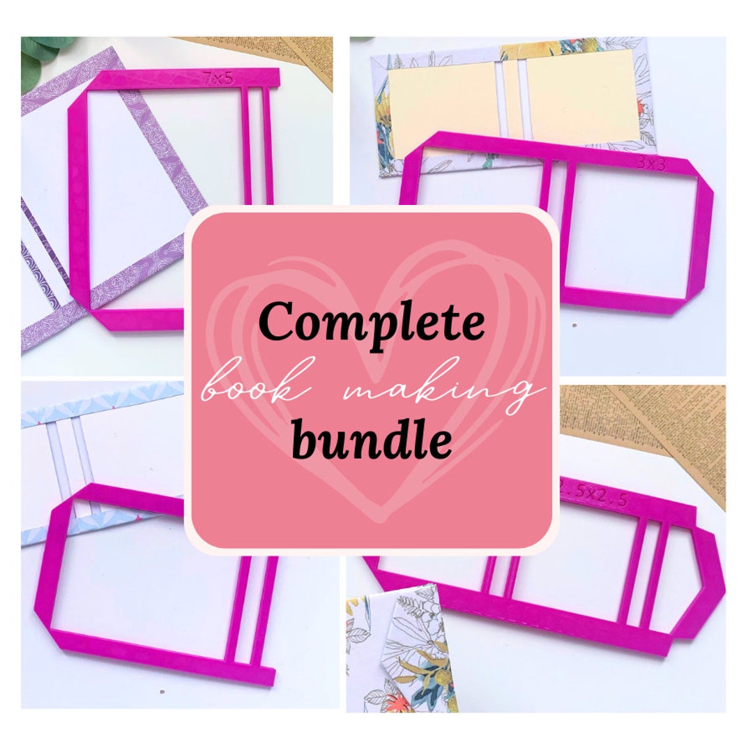 Complete Bundle of Book Making Templates / Stencils Great for ...