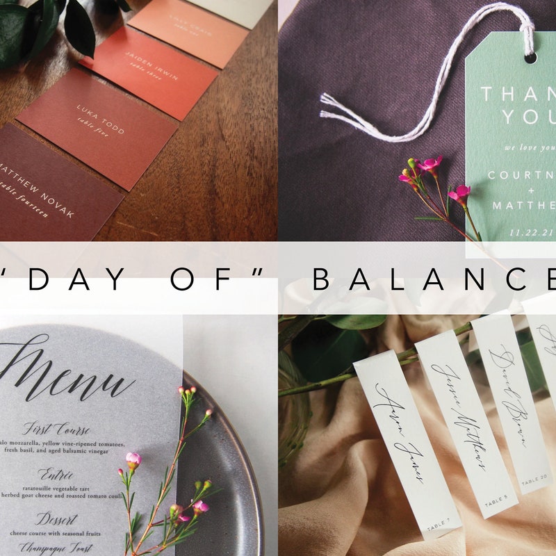 Wedding Menu Template - Etsy