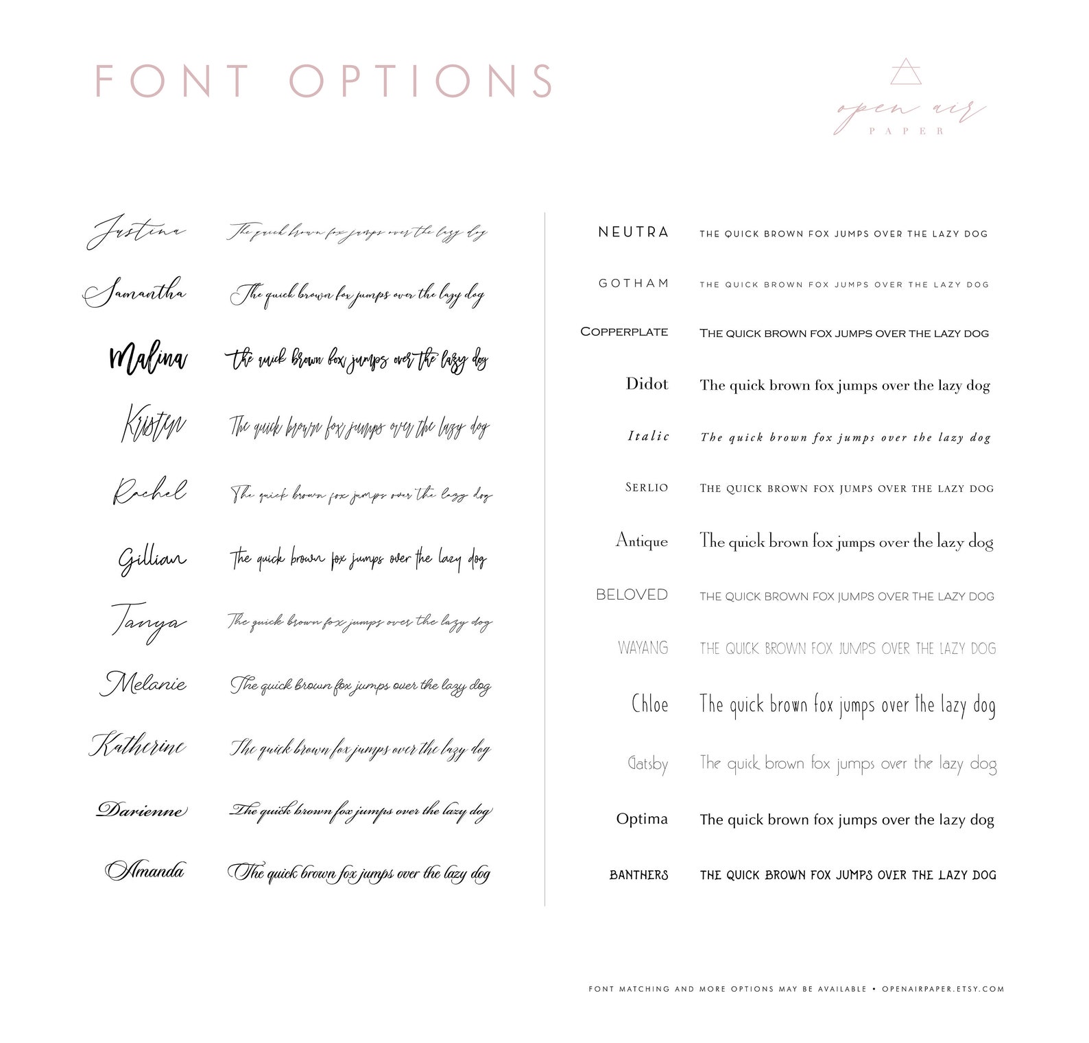 Arch Shape Minimalist Solid Color Wedding Menu Printed Menus | Etsy