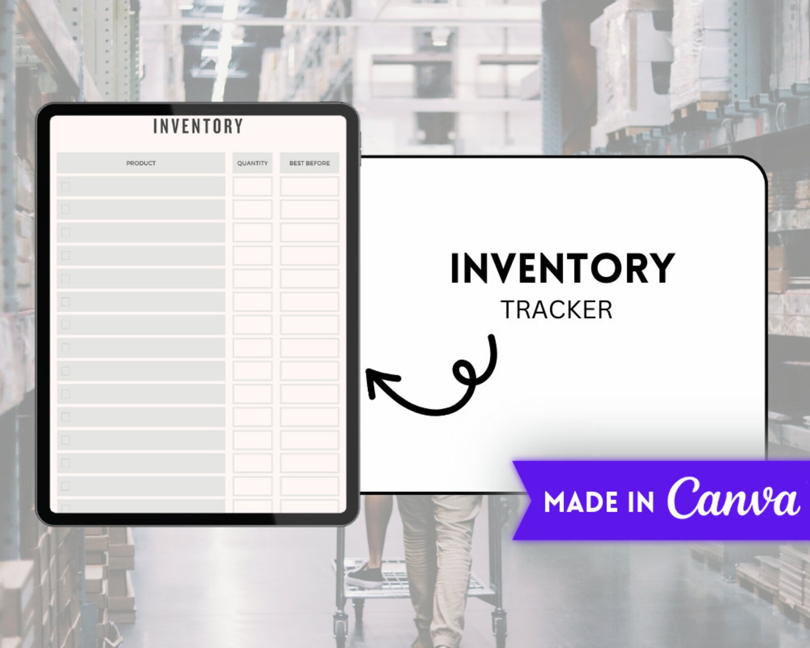Inventory Tracker Template Inventory Management Template Order Tracker ...