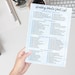 Printable Wedding Photo Checklist Photographer Cheat Sheet Wedding ...