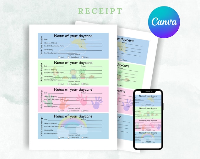 Day Care Invoice Template, Childminders, Nursery, Child Care, Finance ...