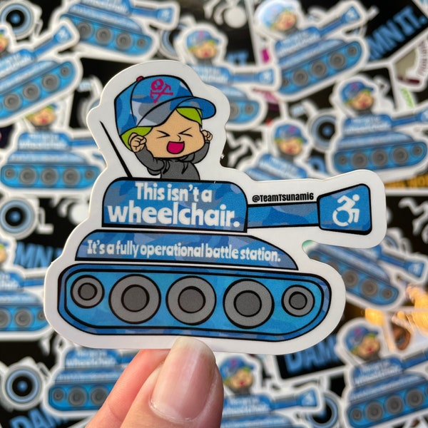 Wheelchair Stickers - Etsy