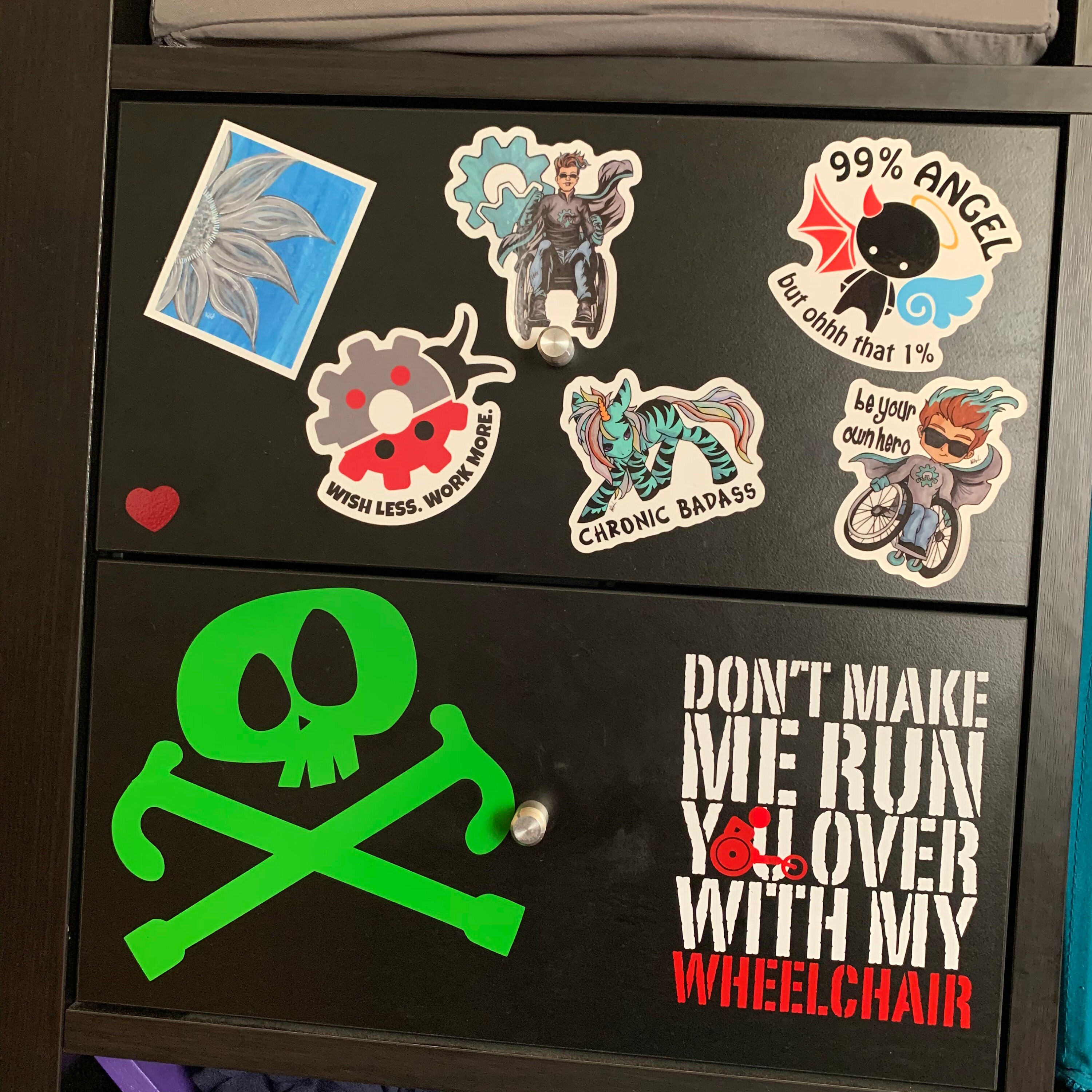 99% Angel Sticker Waterproof Sticker Angel Devil Sticker | Etsy