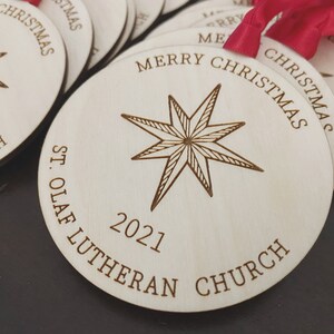 Church Congregation Custom Ornament, Bible Study Ornament, Christmas ...