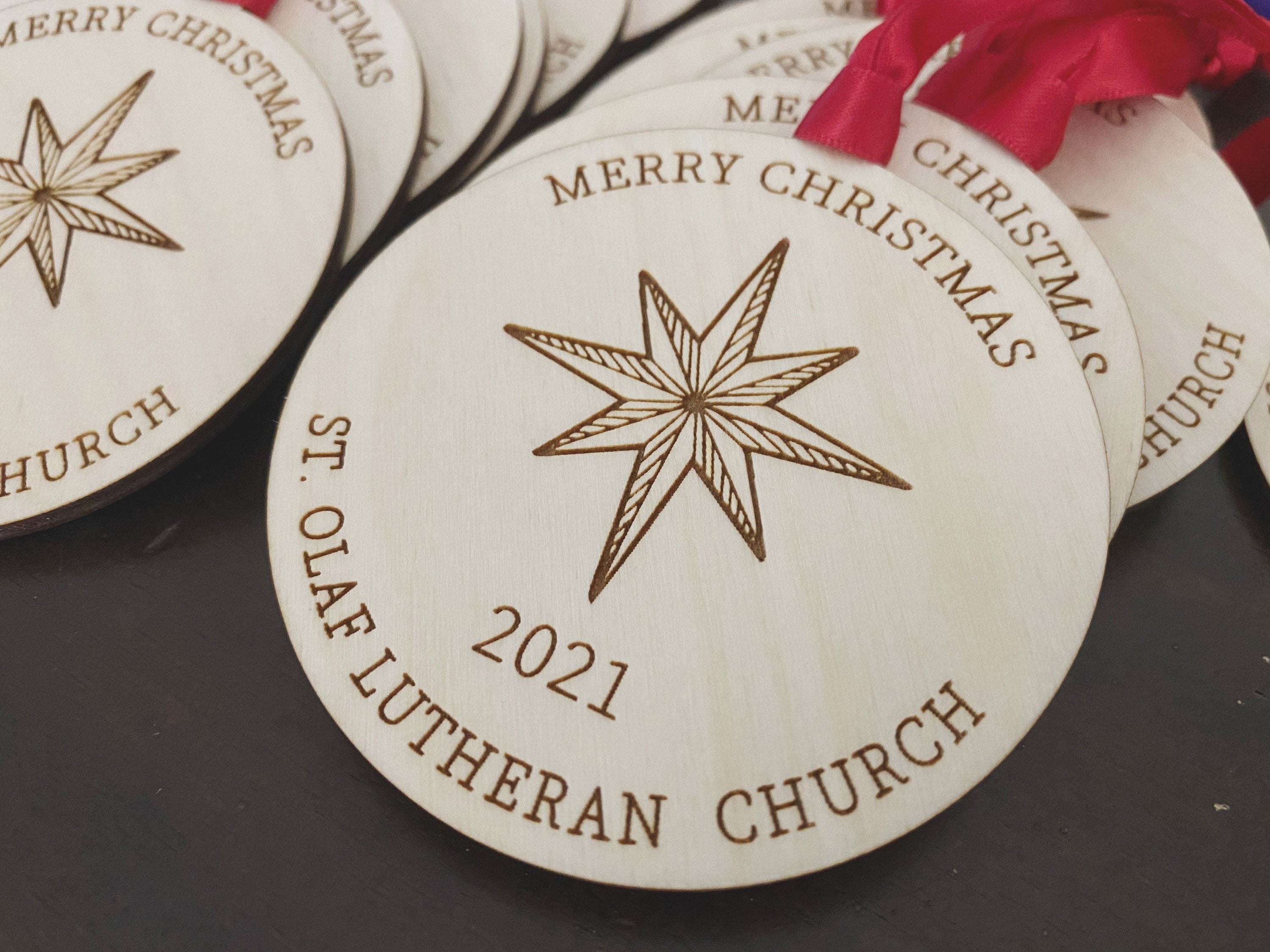 Church Congregation Custom Ornament, Bible Study Ornament, Christmas ...