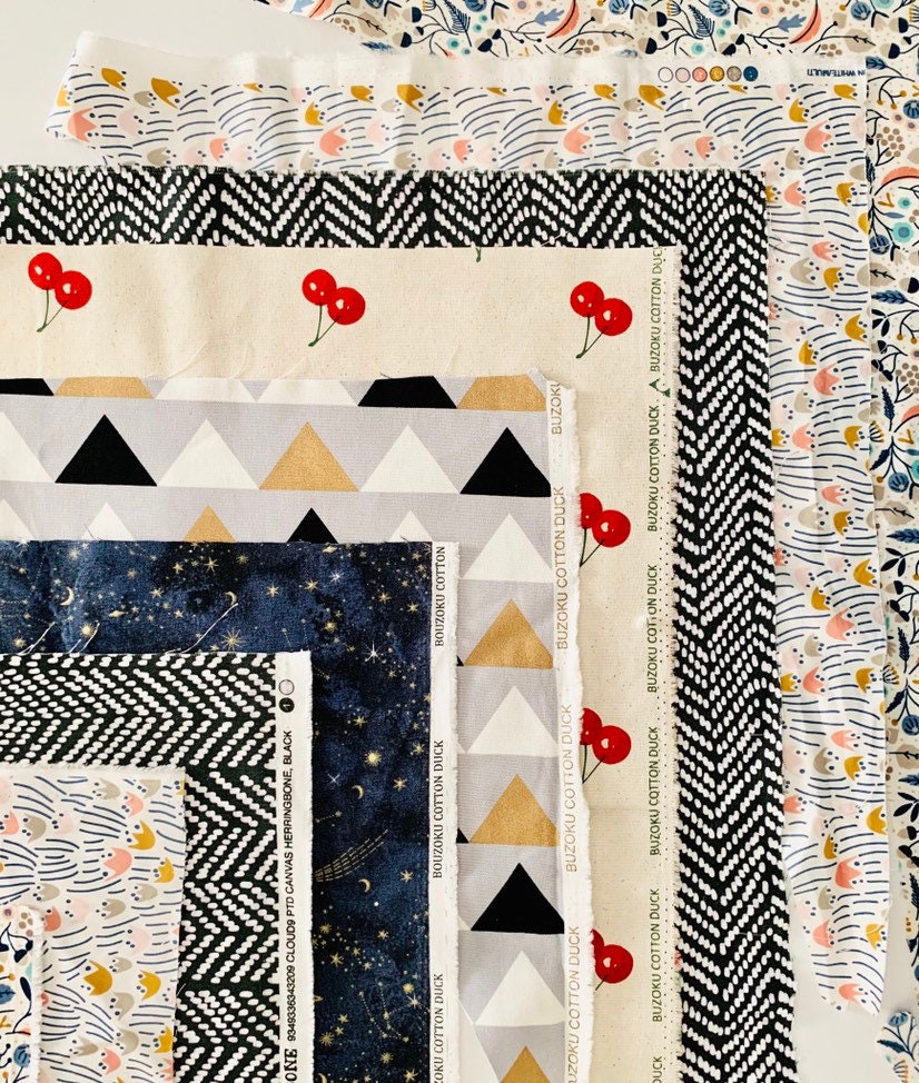 FABRIC OFF CUTS 350g Fabric Bundle Assorted Prints Cheap - Etsy Australia