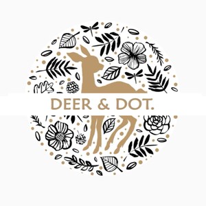 ON SALE! Fox in the Woods Deer and Dot Baby Roundies Round Rug Tummy ...