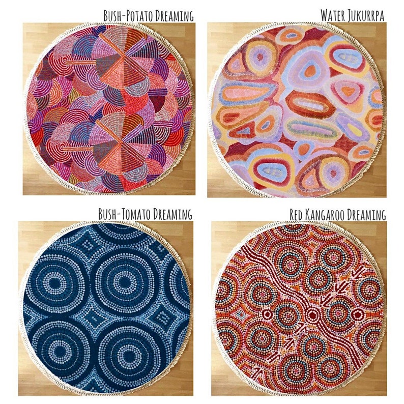 Australian Indigenous Art Print PLAY MATS Aboriginal Art - Etsy Australia