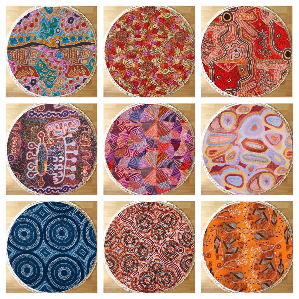 Australian Indigenous Art Print PLAY MATS Aboriginal Art - Etsy Australia