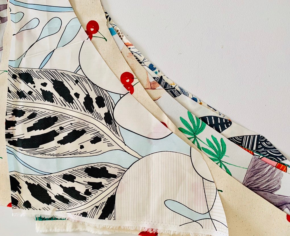 FABRIC OFF CUTS 350g Fabric Bundle Assorted Prints Cheap - Etsy Australia