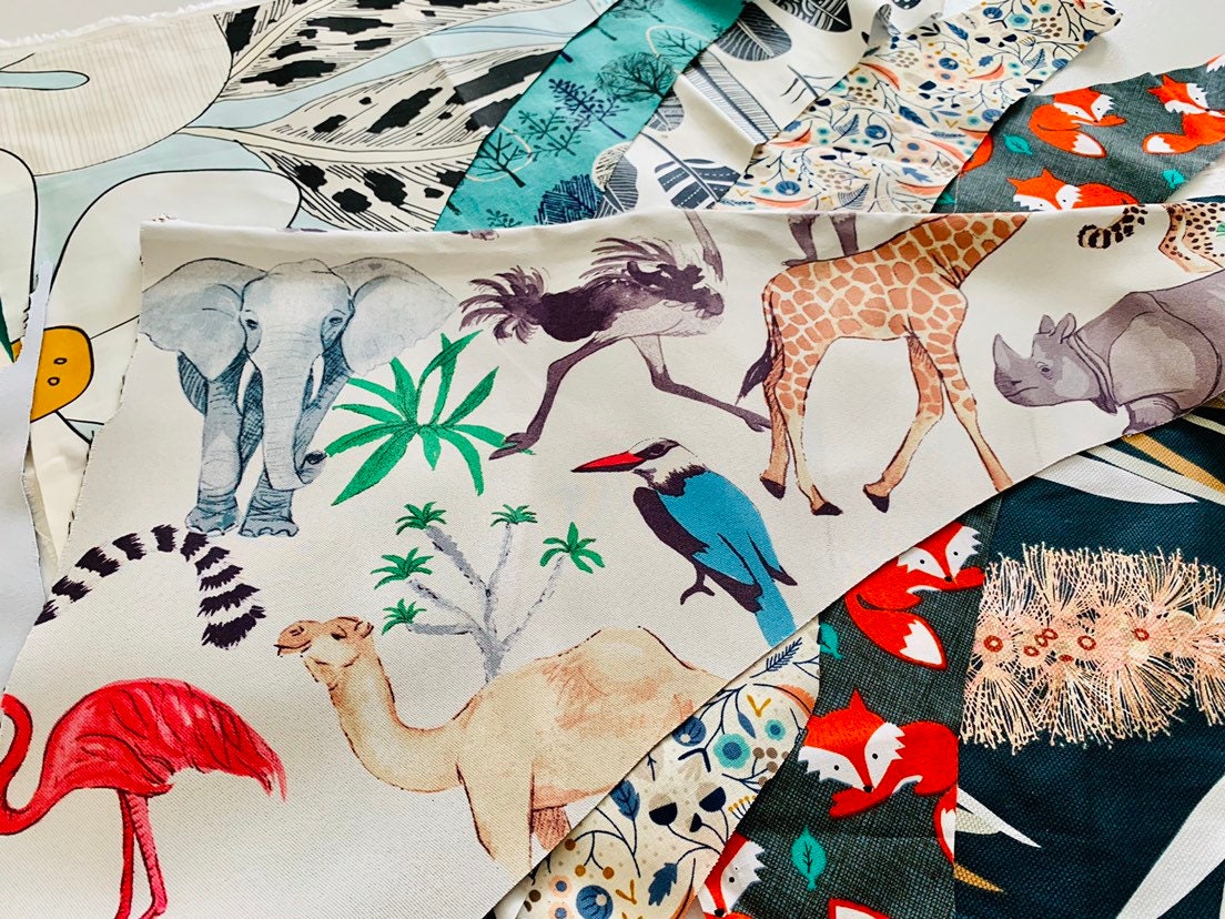 FABRIC OFF CUTS 350g Fabric Bundle Assorted Prints Cheap - Etsy Australia