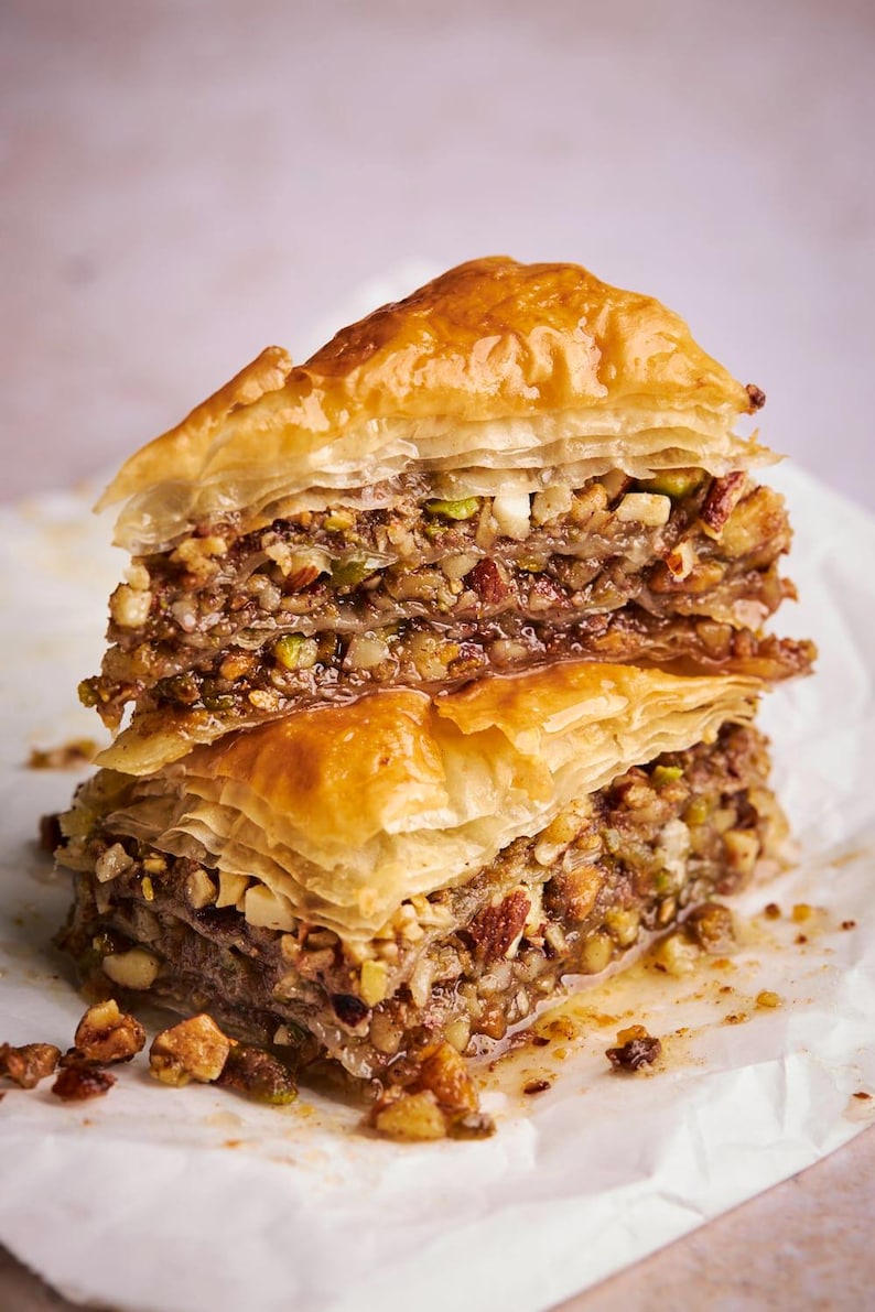 Baklava Recipe: Professional Pastry Chef Formula (excel Downloadable ...