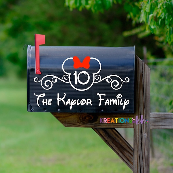 Mickey Mouse Mailbox - Etsy