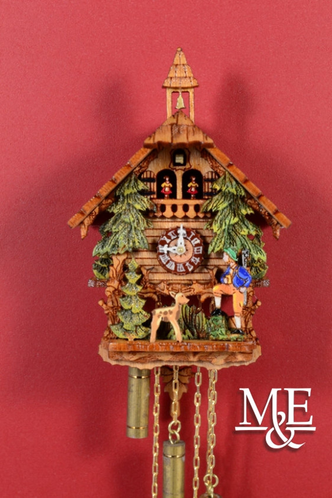 Miniature Cuckoo Clock pines - Etsy