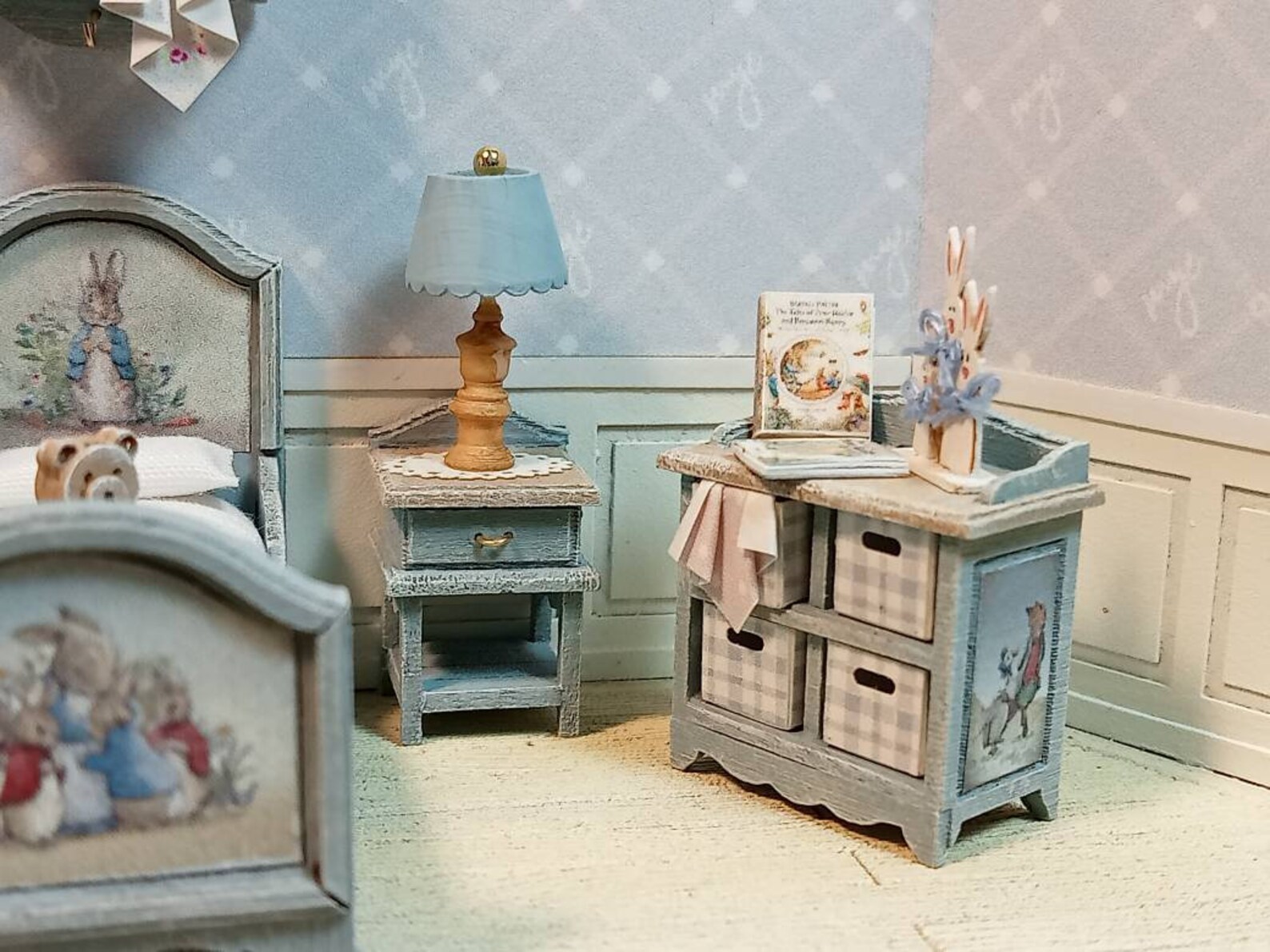 Dormitorio De Peter Rabbit Escala 1:48 - Etsy
