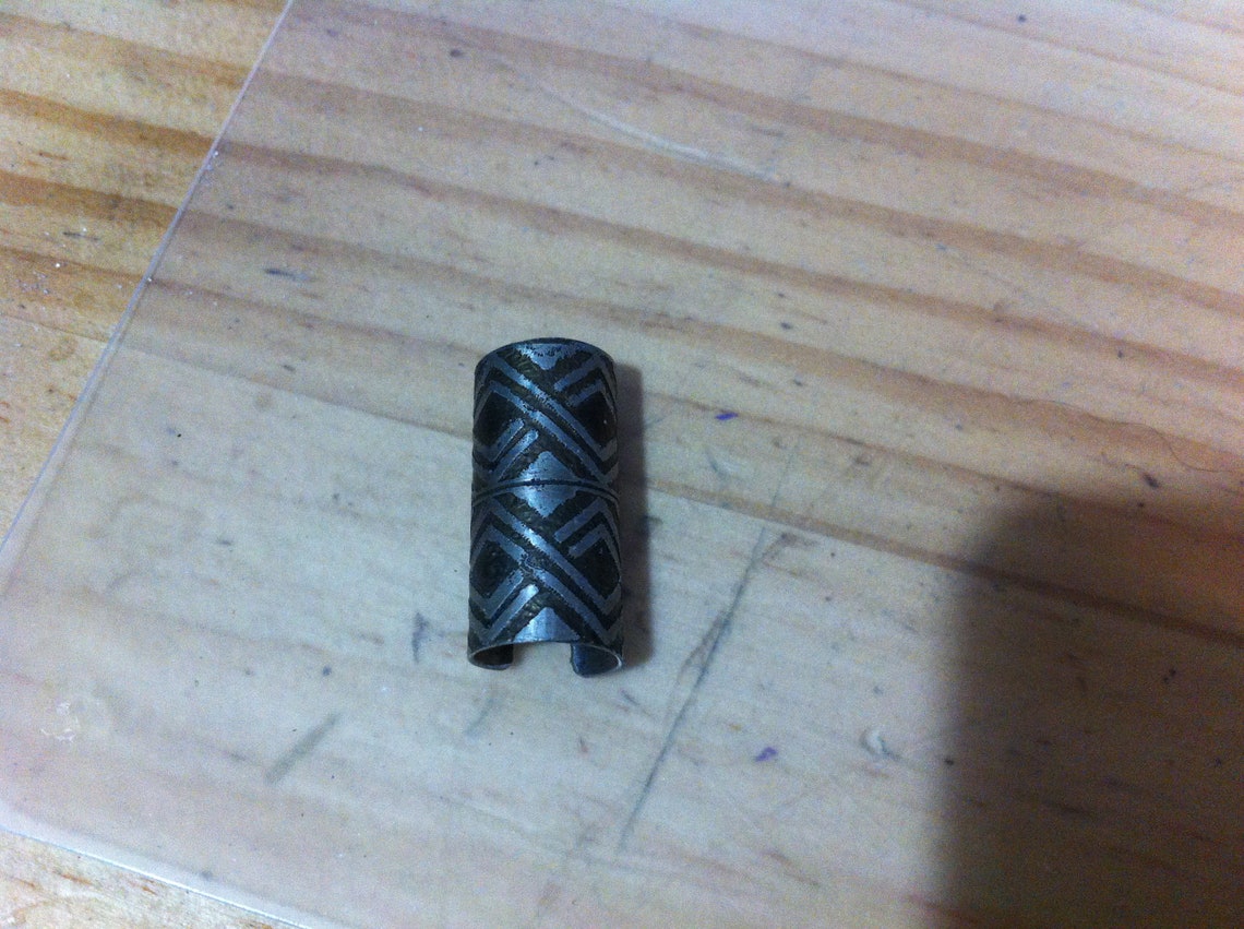 Etched Majestic King Dwarven Ear Cuff - Etsy