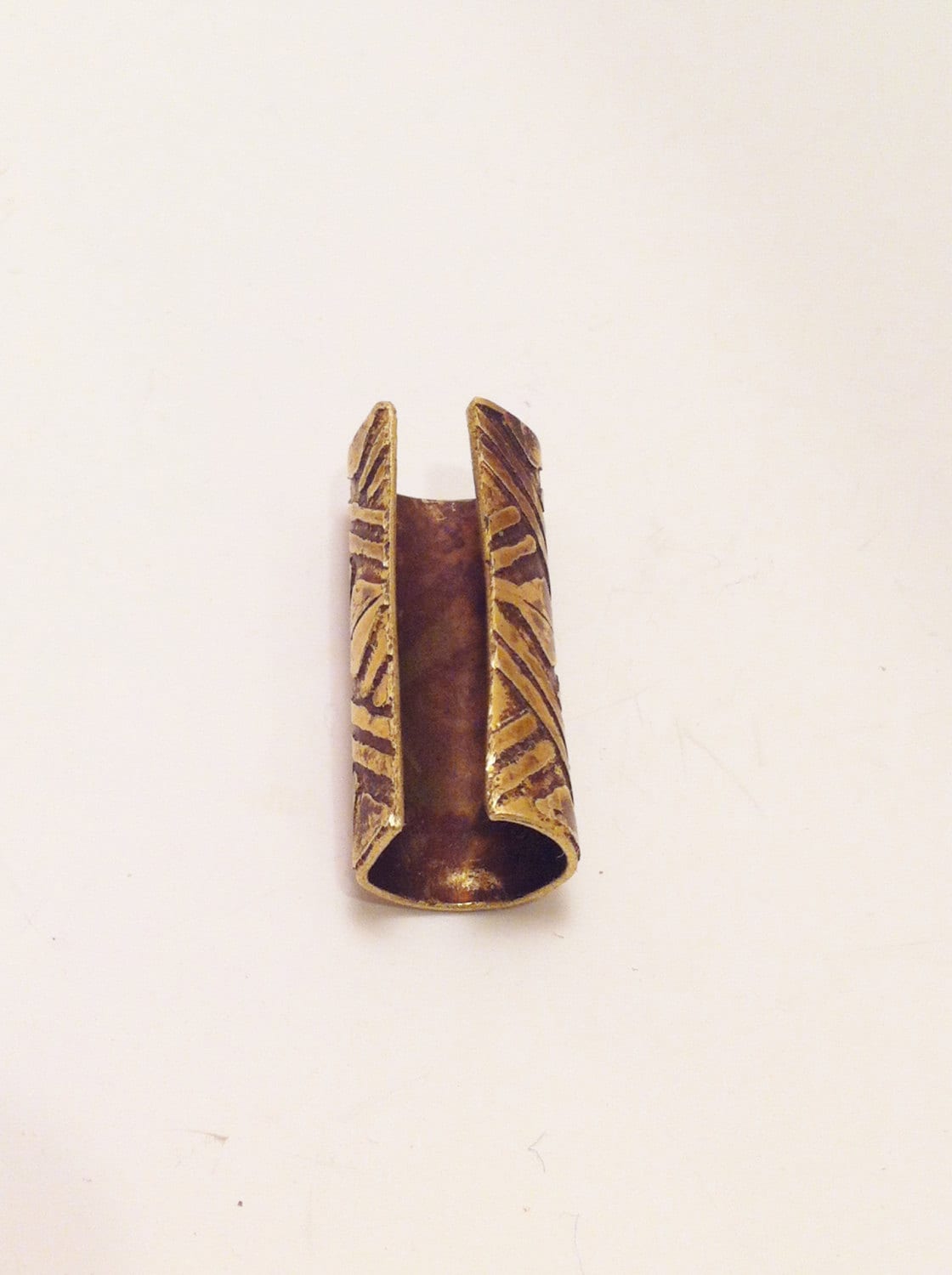 Etched Majestic King Dwarven Ear Cuff - Etsy