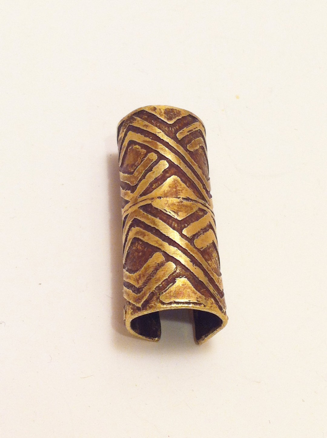 Etched Majestic King Dwarven Ear Cuff - Etsy