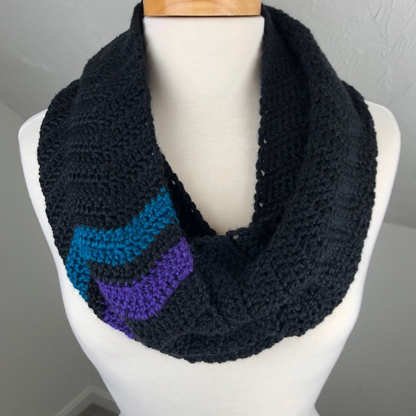 Chevron Infinity Scarf - Etsy