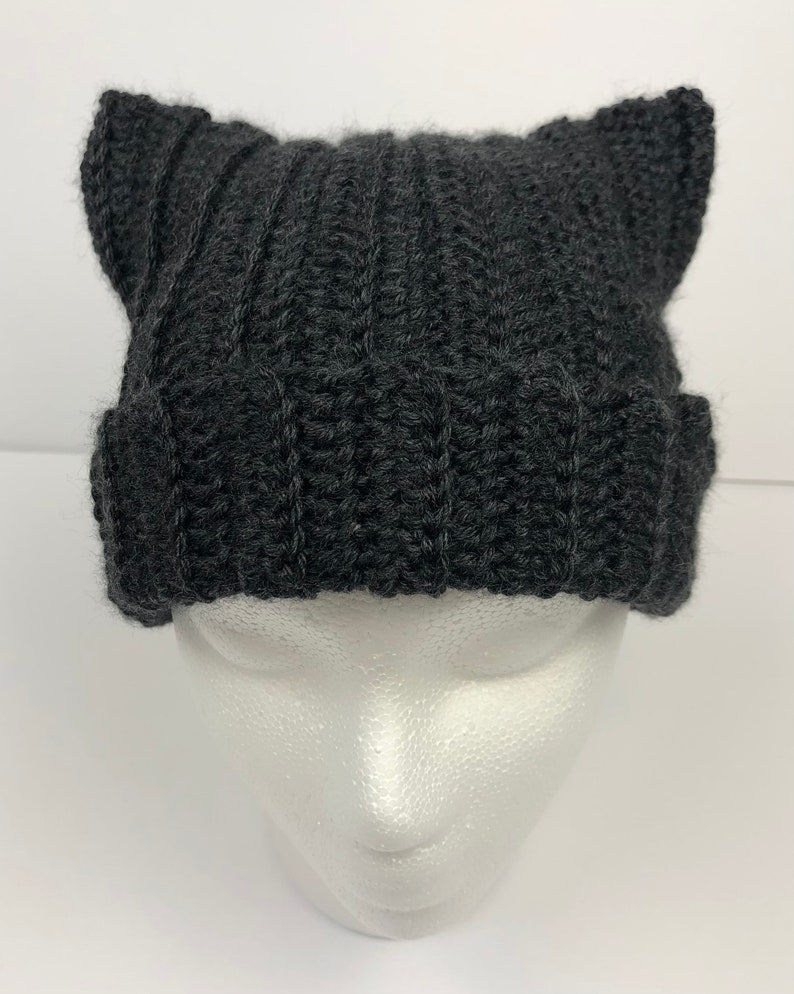 Crochet Cat Ear Hat/beanie - Etsy