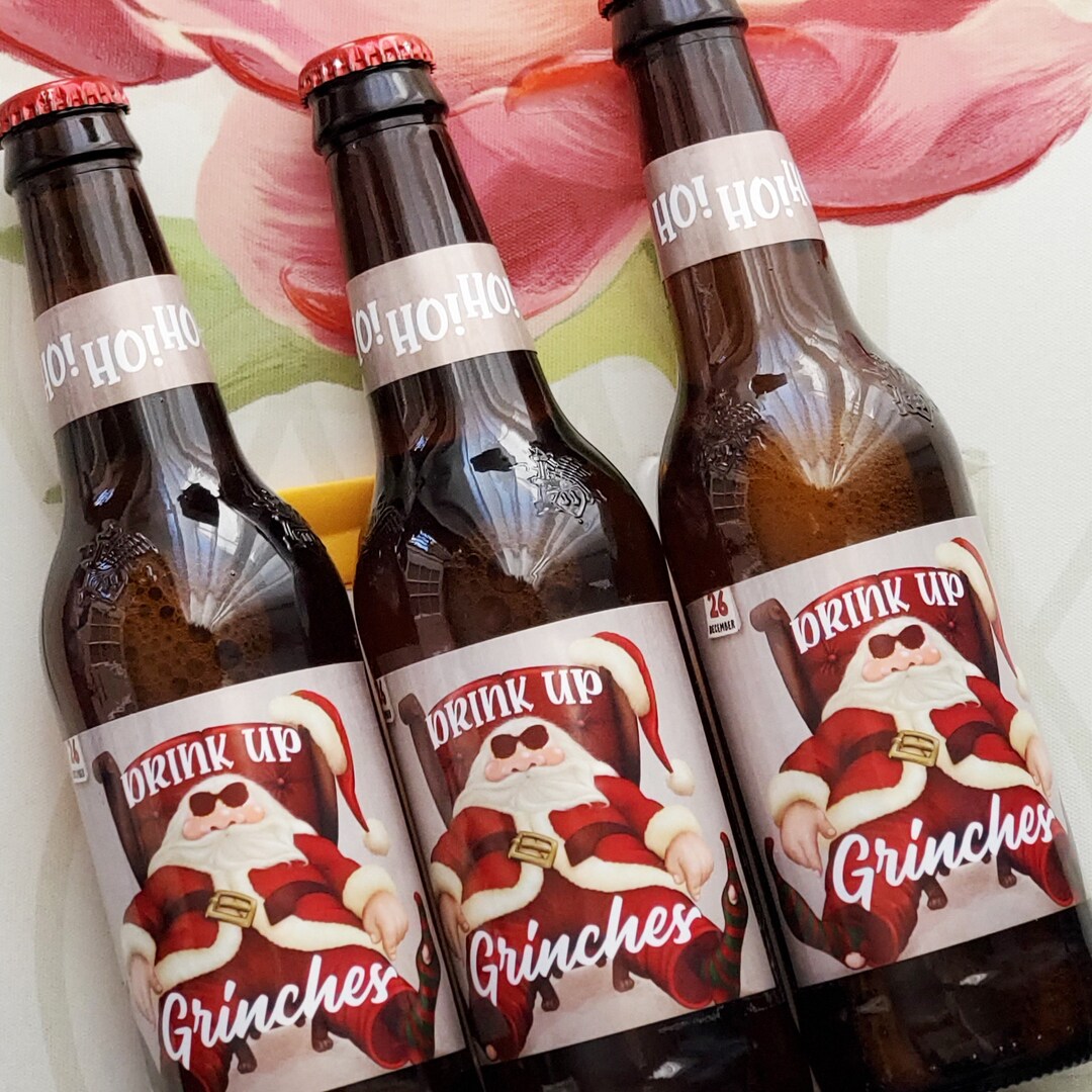 Special Funny Christmas Beer LABEL Holiday Christmas Gift - Etsy