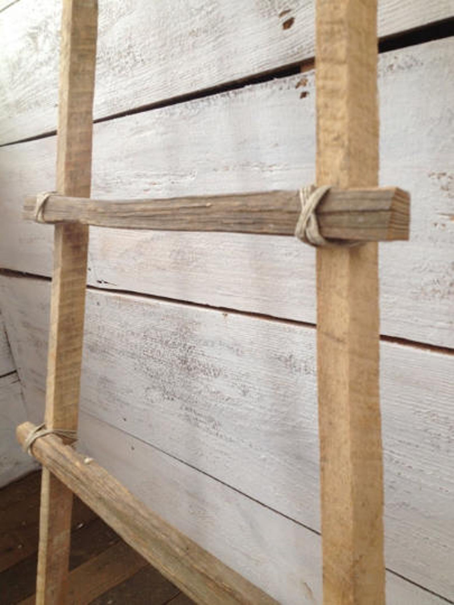 Wood Ladder, Wooden Ladder, Orchard Ladder, Rustic Wood Ladder ...