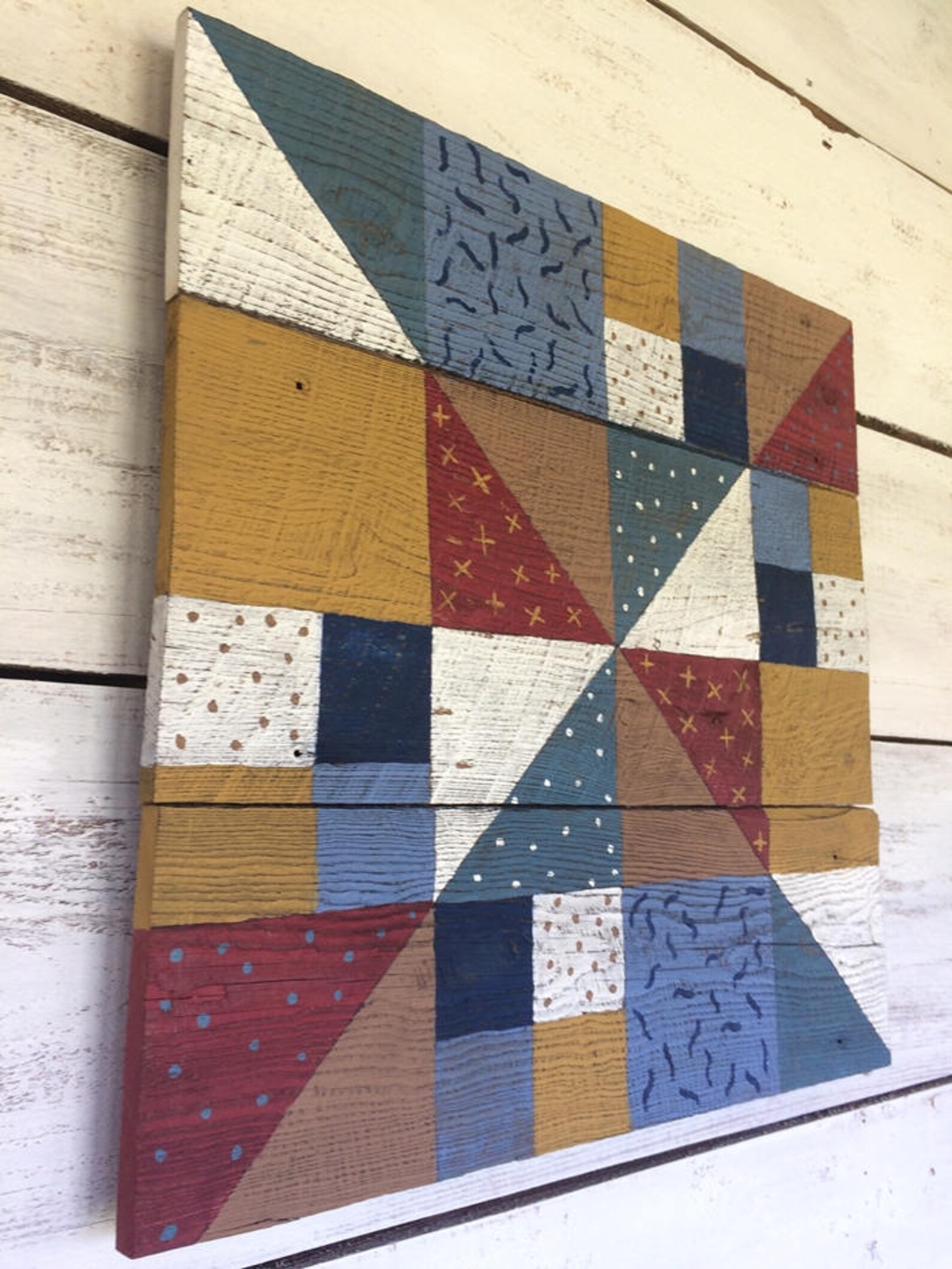 Painted Barn Quilt, Custom Wood Sign, Wood Barn Quilt, Wood Wall Art ...